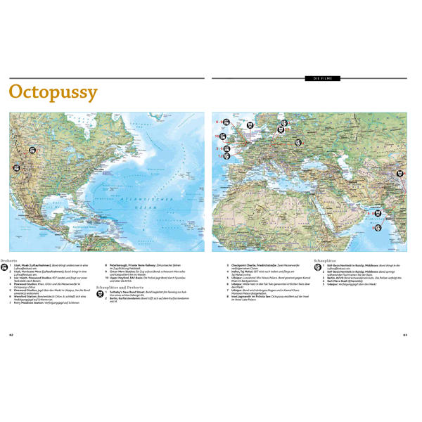 CINEMA | 007 DER JAMES BOND ATLAS | Offizieller Abo-Shop